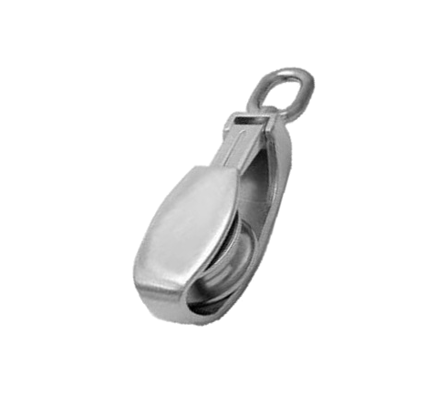 Kasteblokk med Sideåpning - Rustfri - 16 mm