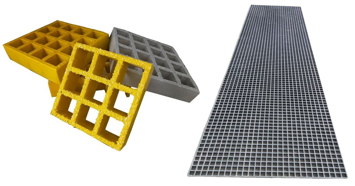 Kompositt Rister - FRP - 1000 x 2000 x 30mm