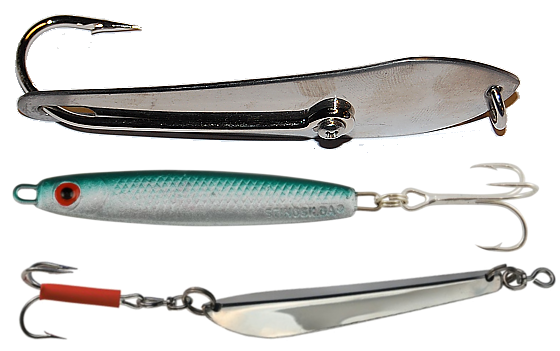 Sluker, Pilker og Agn